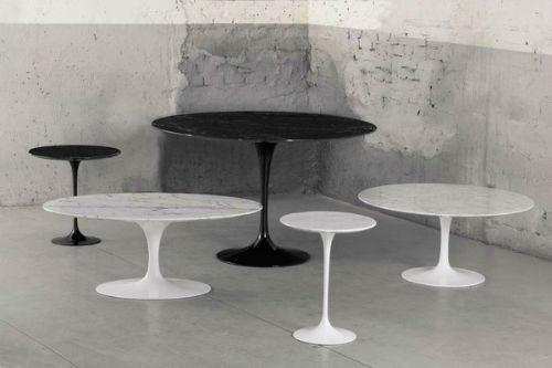 Eero Saarinen Tulip Table Oval Dining 32 x 55 Inch