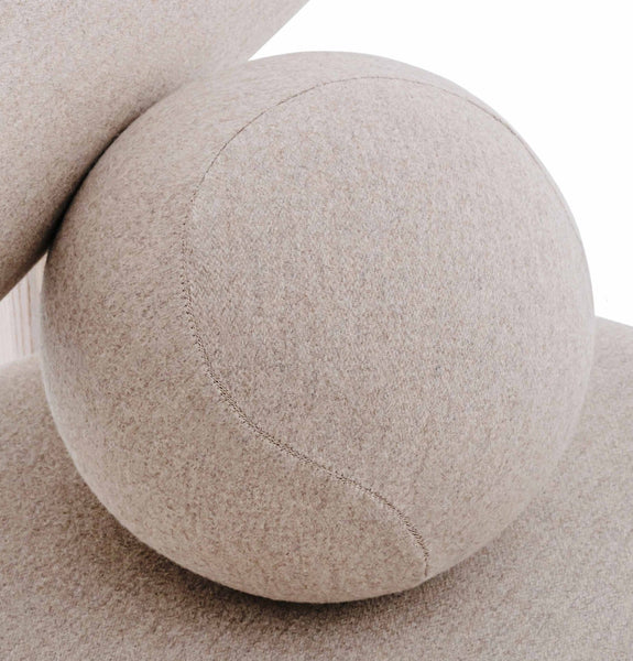 Gropius Small Round Cushion by Noom | Bauhaus 2 Your House