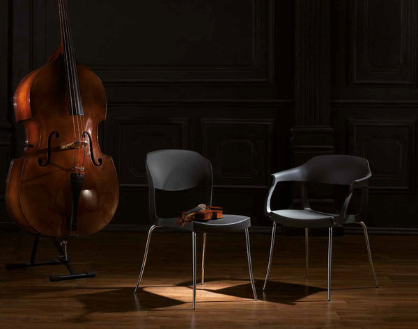 Evo Strass Stackable Chair by Green | B2H