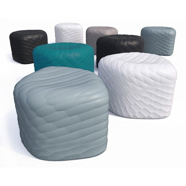 River Stone Pouf by Tonon | Bauhaus 2 Your House